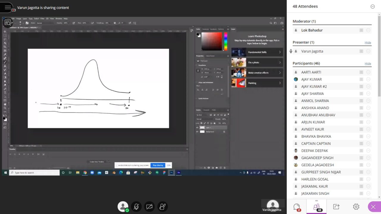 Advance Guest lecture on Animation and Motion Graphics